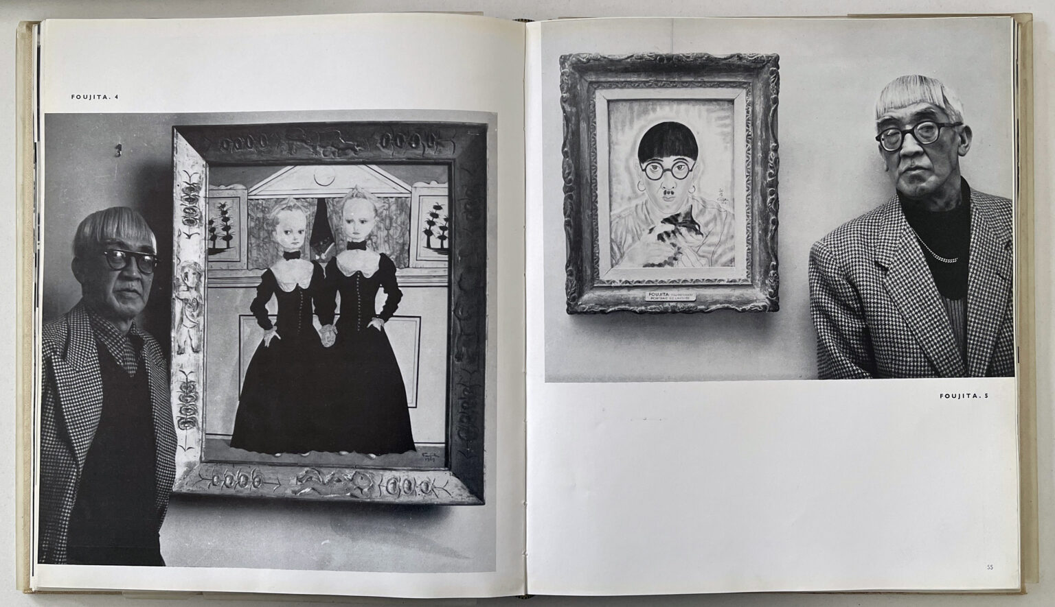 “Foujita and Michel Sima: crossed glances in the intimacy of a studio”.