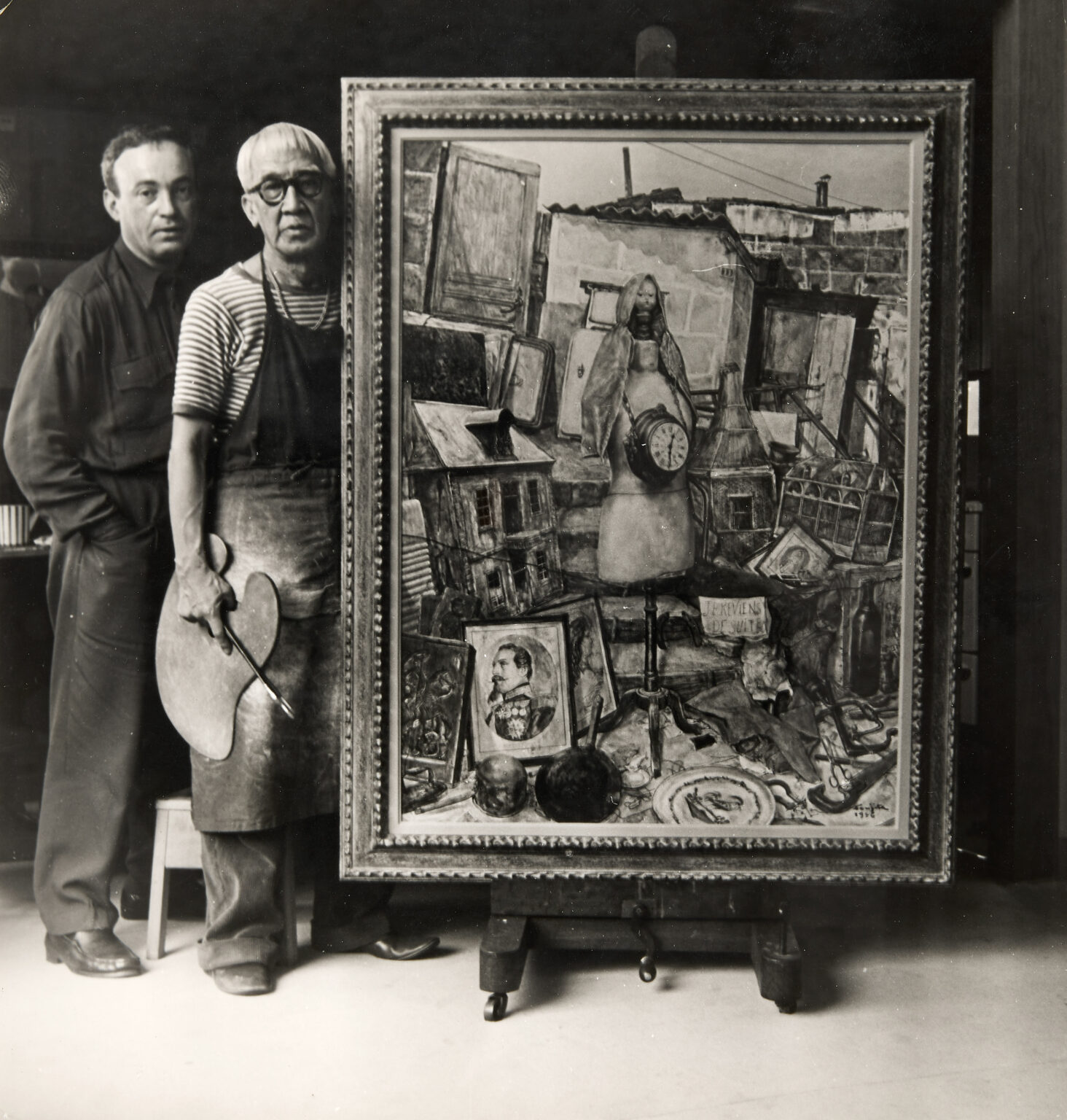 “Foujita and Michel Sima: crossed glances in the intimacy of a studio”.